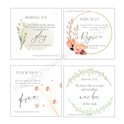 Printable Scripture Cards — Homegrown Learners