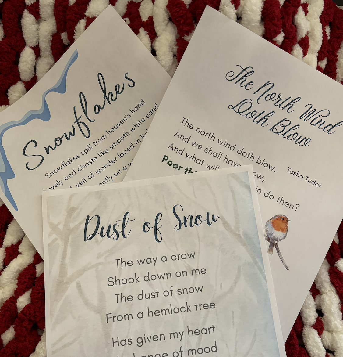 Three Winter Poems for Children to Memorize — Homegrown Learners