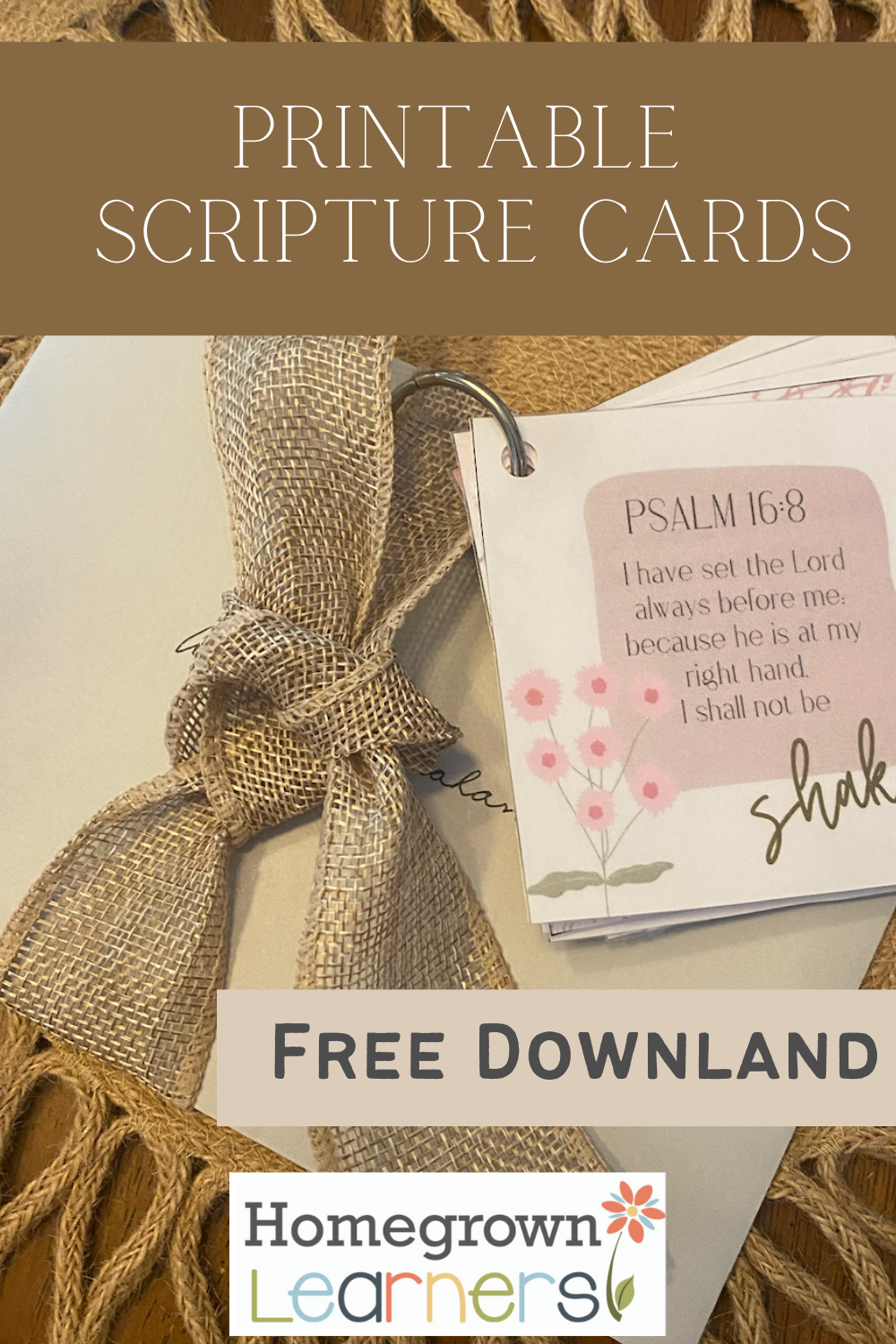 Printable Scripture Cards — Homegrown Learners