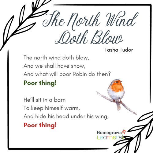 Three Winter Poems for Children to Memorize — Homegrown Learners