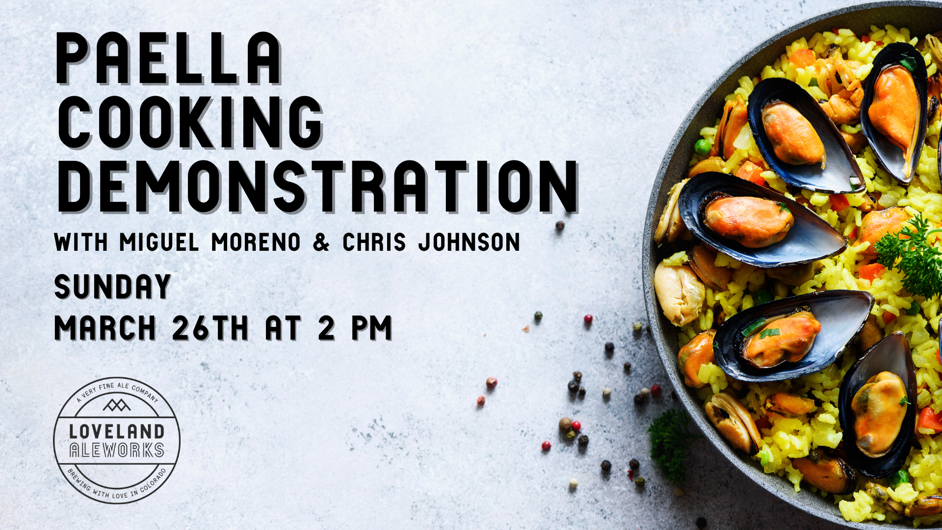 Cooking Demonstration Flyer
