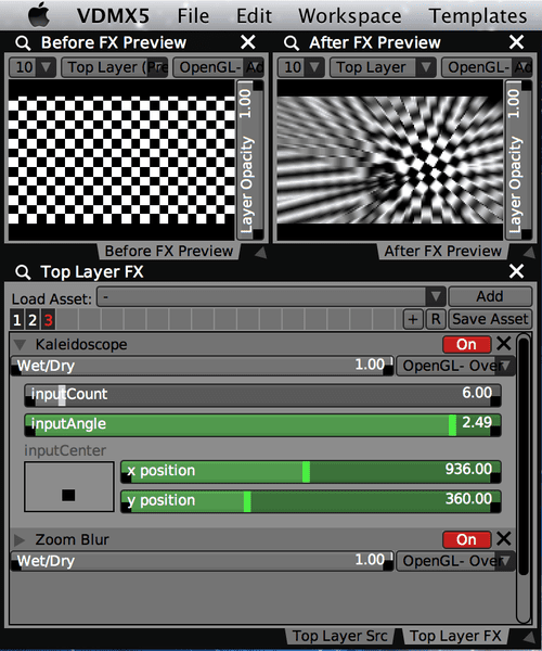 Visual FX Basics — VDMX - MAC VJ SOFTWARE