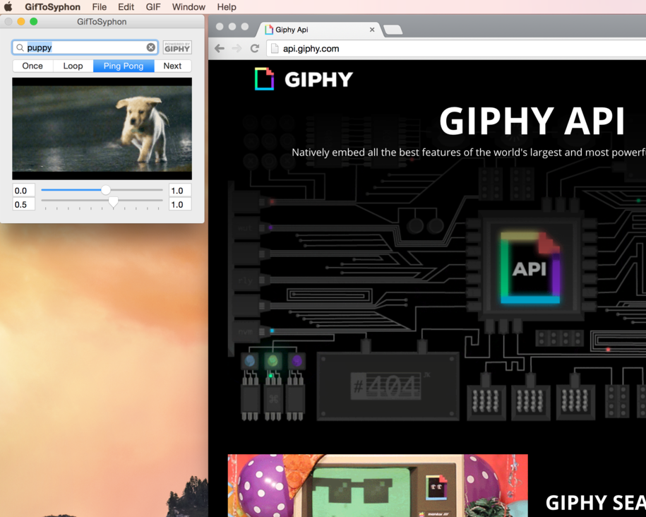 GifToSyphon: Free Giphy Search To Syphon Tool for Mac VJs — VDMX - MAC ...