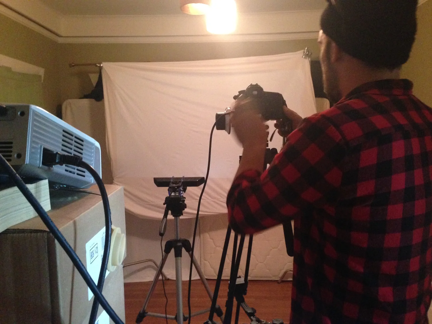 Behind the Scenes with Brian Randall Projecting Mapping onto Pasty ...