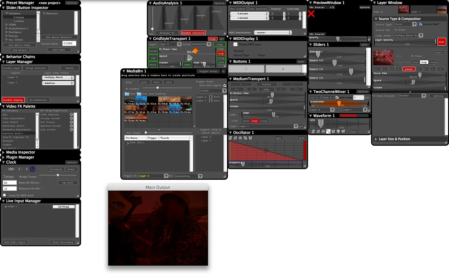 The history of VDMX in images — VDMX - MAC VJ SOFTWARE