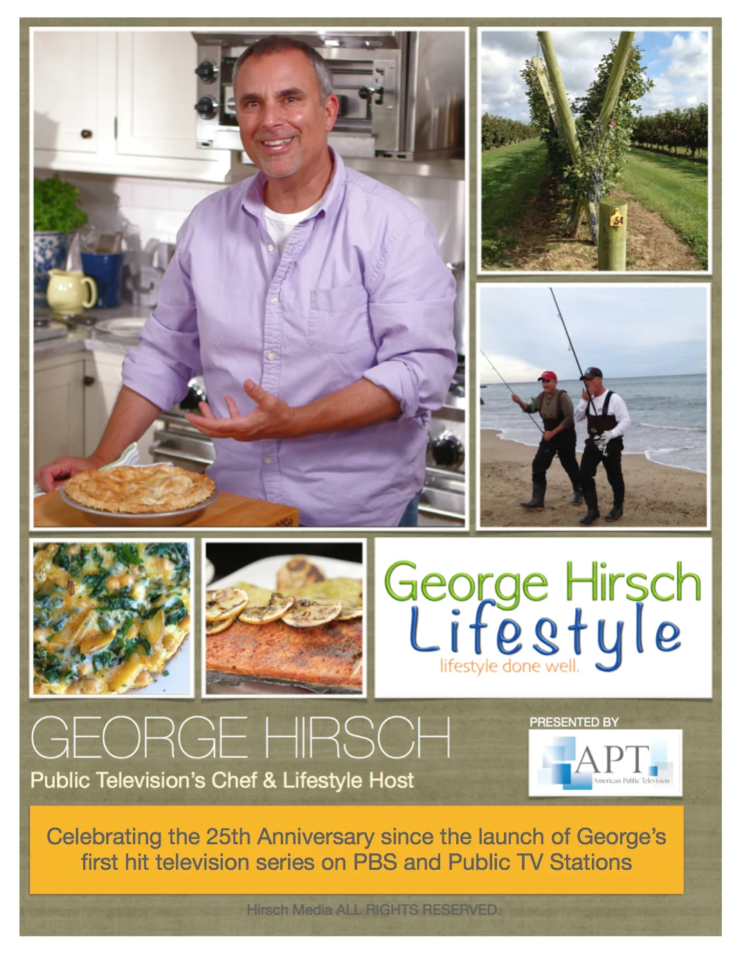 TV — George Hirsch - Chef and Lifestyle TV / Radio Host ...