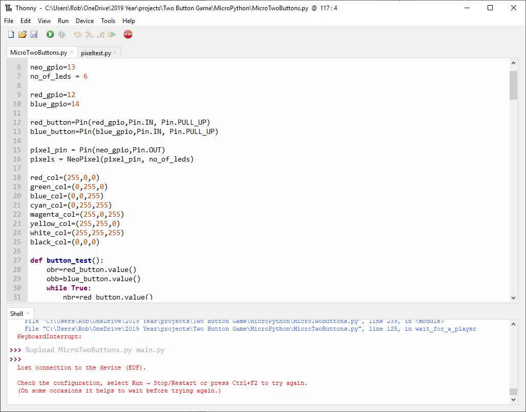 Getting Started with Micro Python on ESP32 — robmiles.com