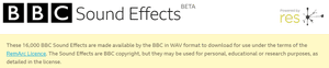 BBC Sound Effects free to use — robmiles.com