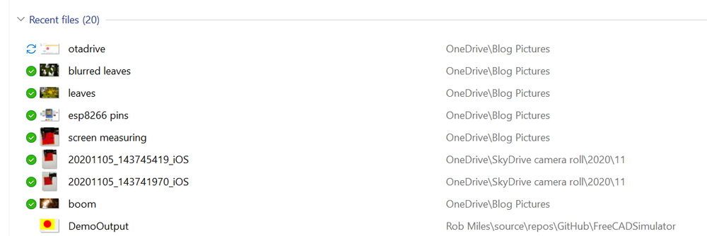 Use Quick Access to work with recent files — robmiles.com