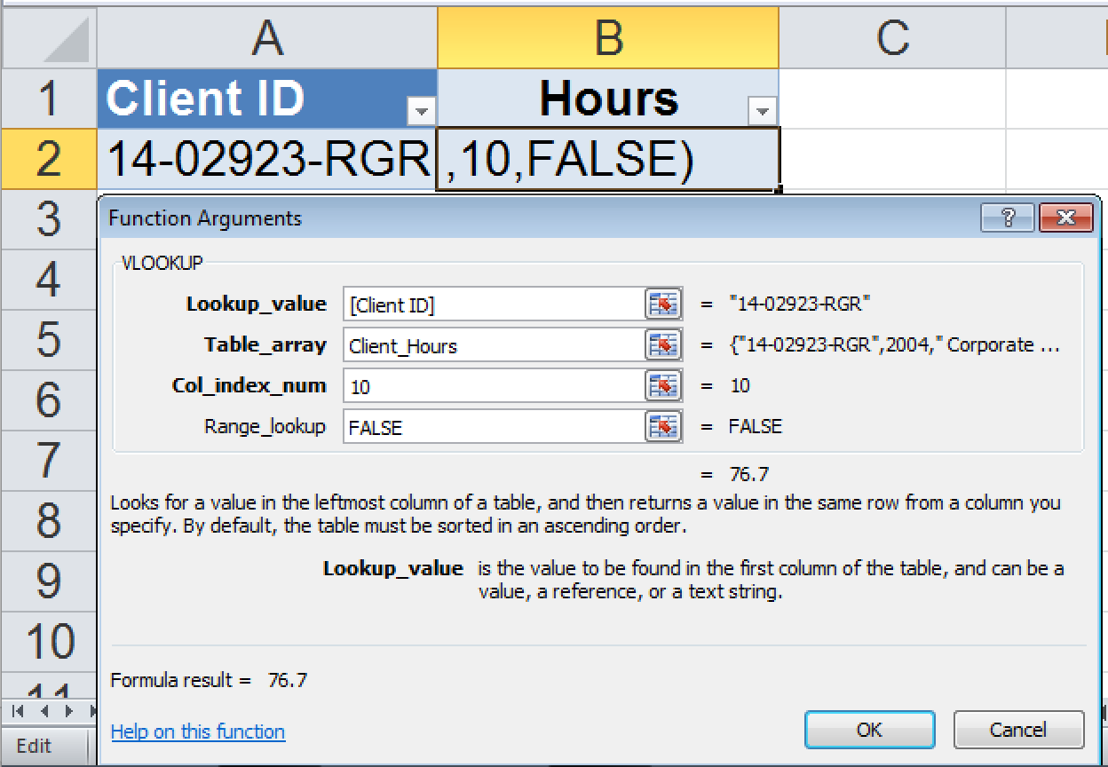 Naming Excel tables can help make formulas easy to read — hemmans.com
