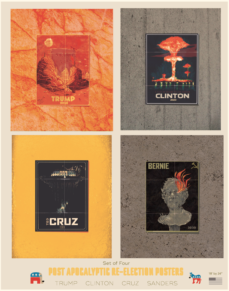 postapocalypticcampaignposters — Fro Design Company