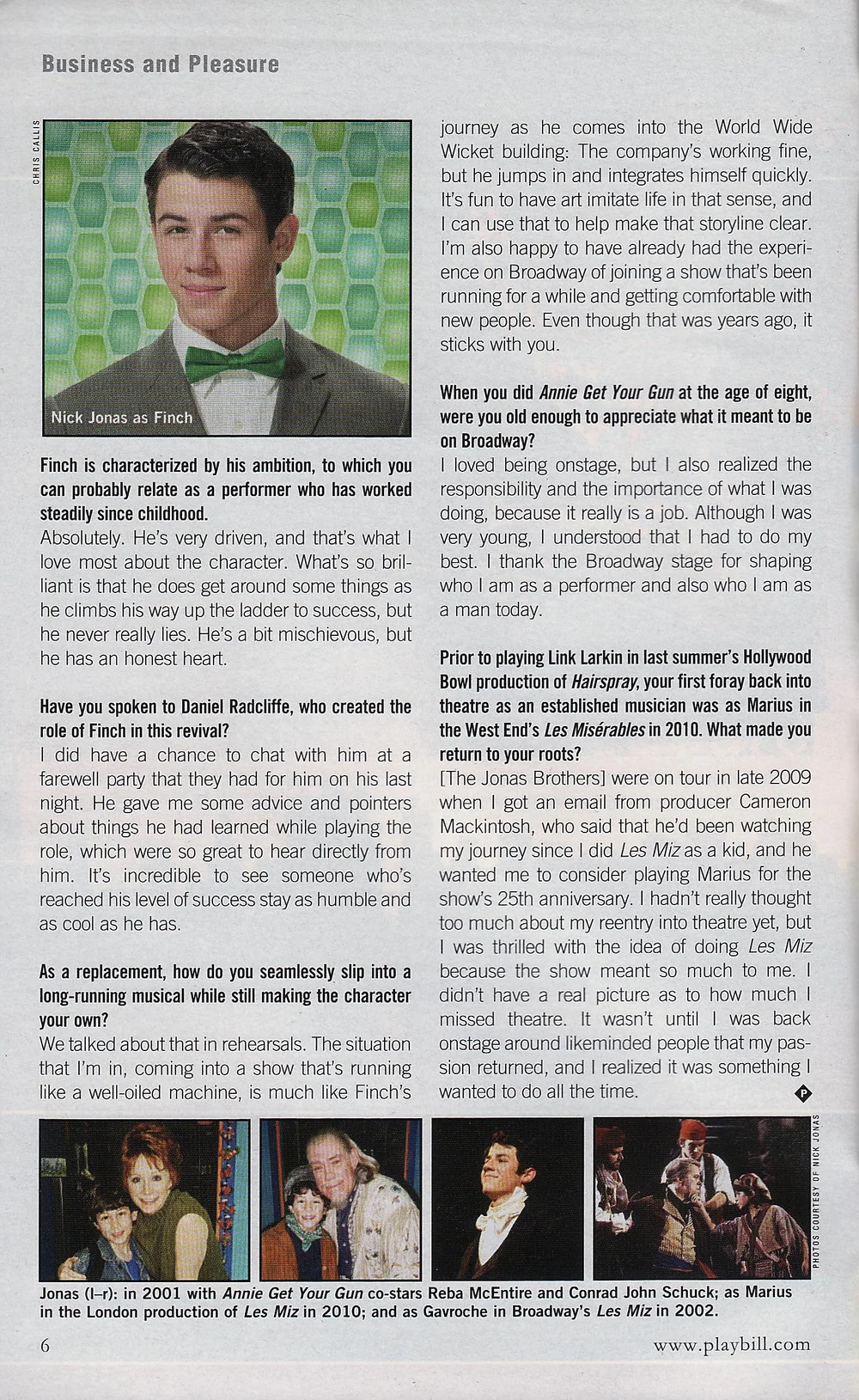 Nick Jonas: Business and Pleasure — Brandon Voss