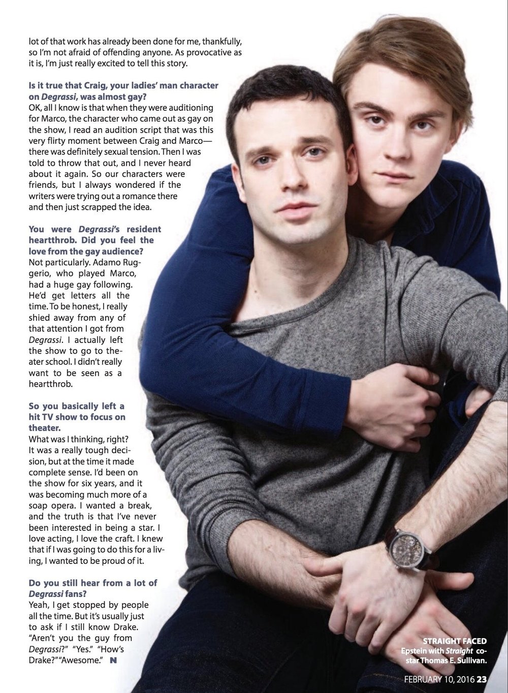 Jake Epstein Broadway