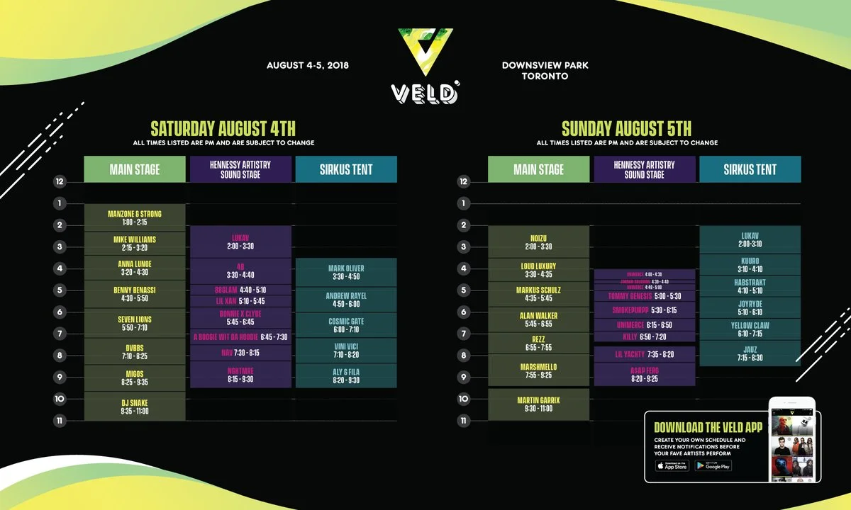 Veld Music Festival 2018 — EDM Canada