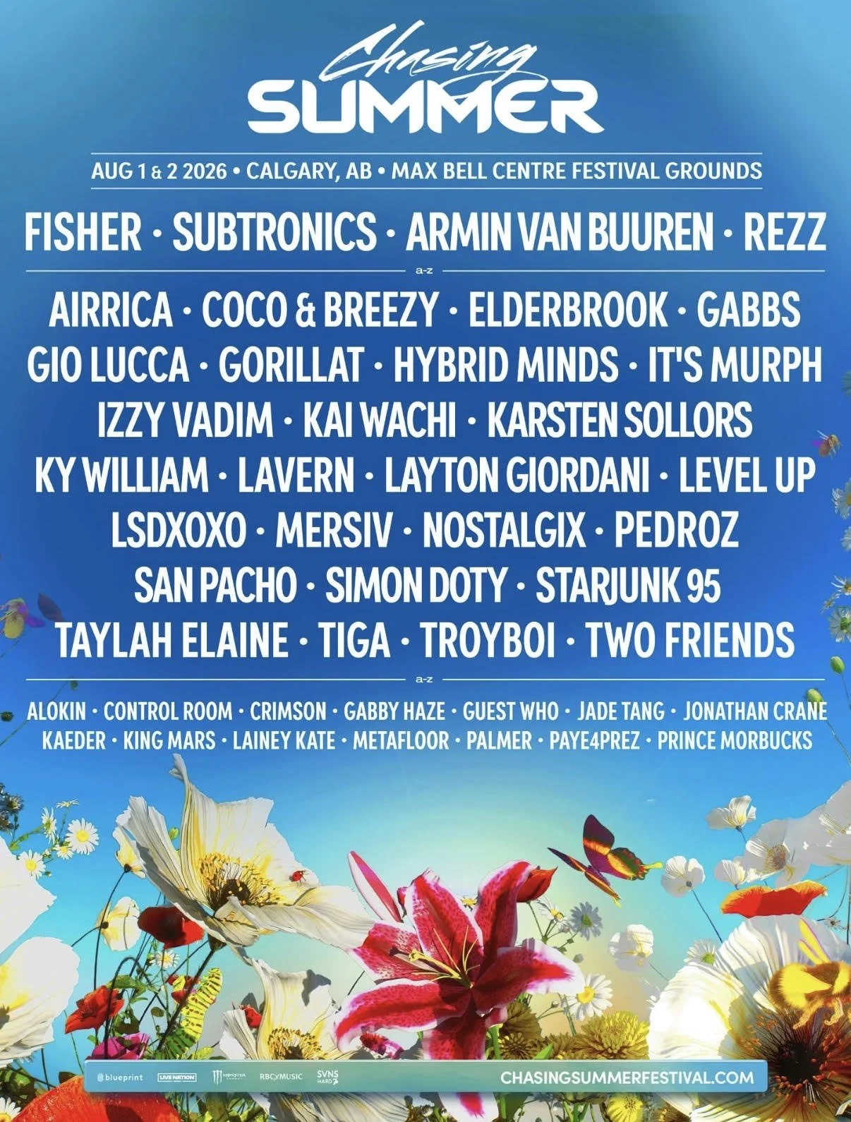 Chasing Summer Music Festival 2026 — EDM Canada