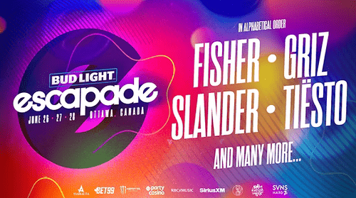 Escapade Music Festival 2026 — EDM Canada