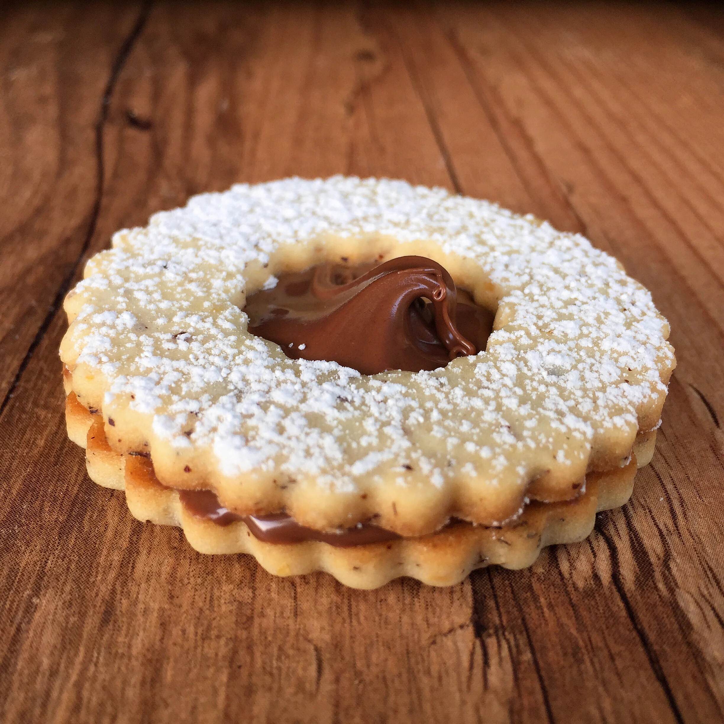 Hazelnut Cookies with Nutella Filling — Rafaella