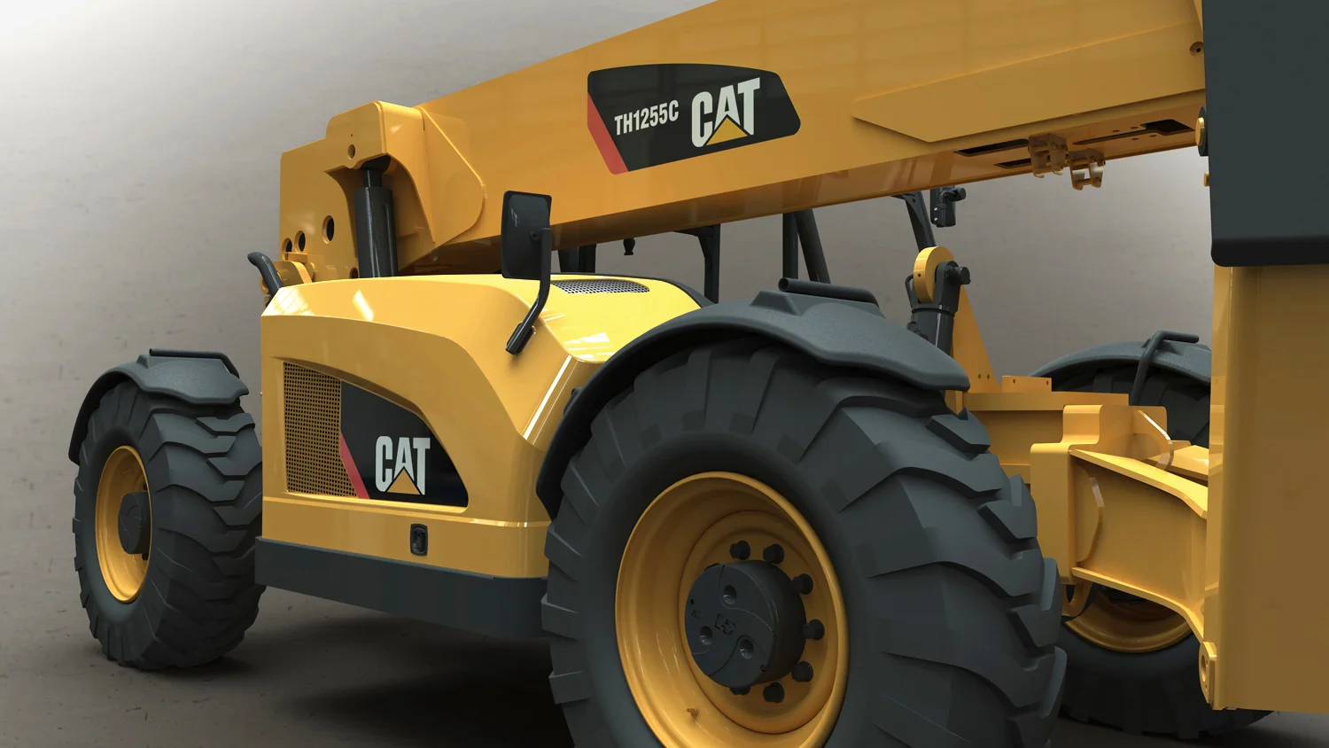 CAT NA Telehandler — Brownlie Design