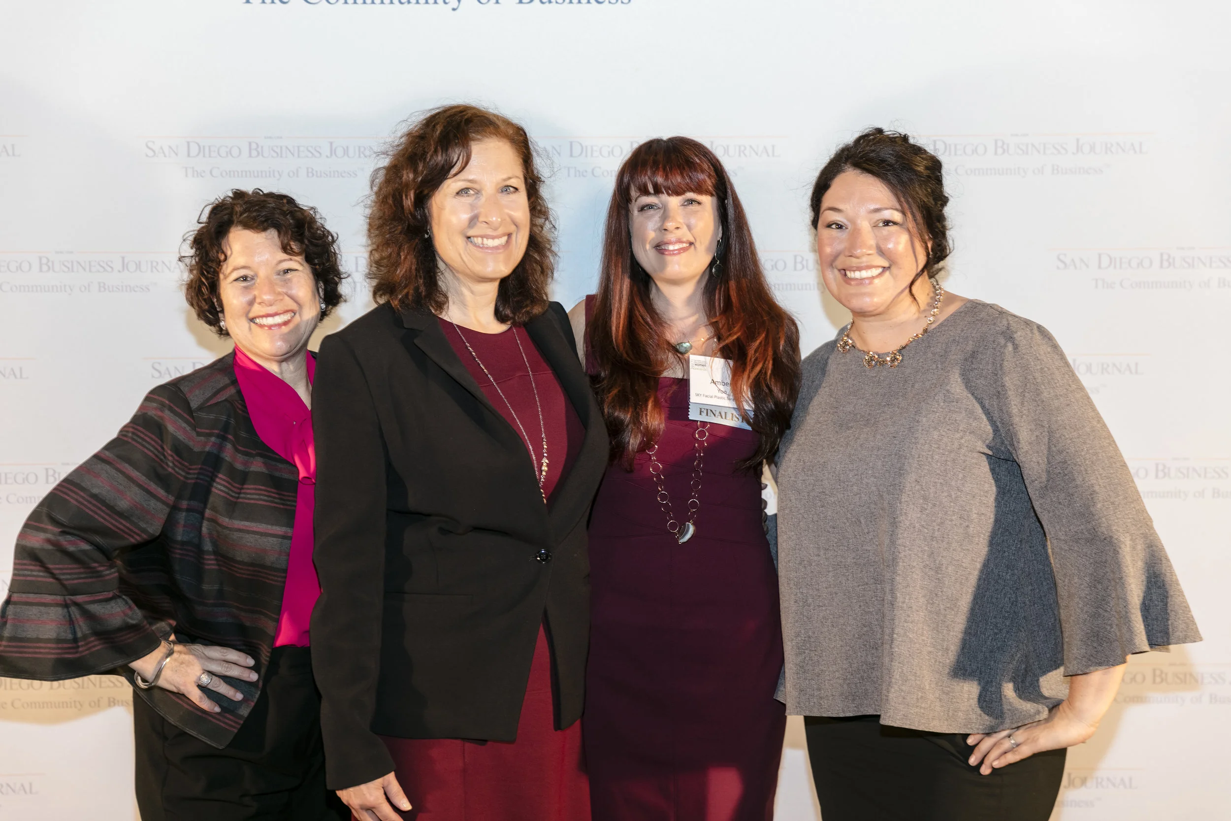 Amber Honored as Finalist for SDBJ Woman of the Year — SKY Facial ...