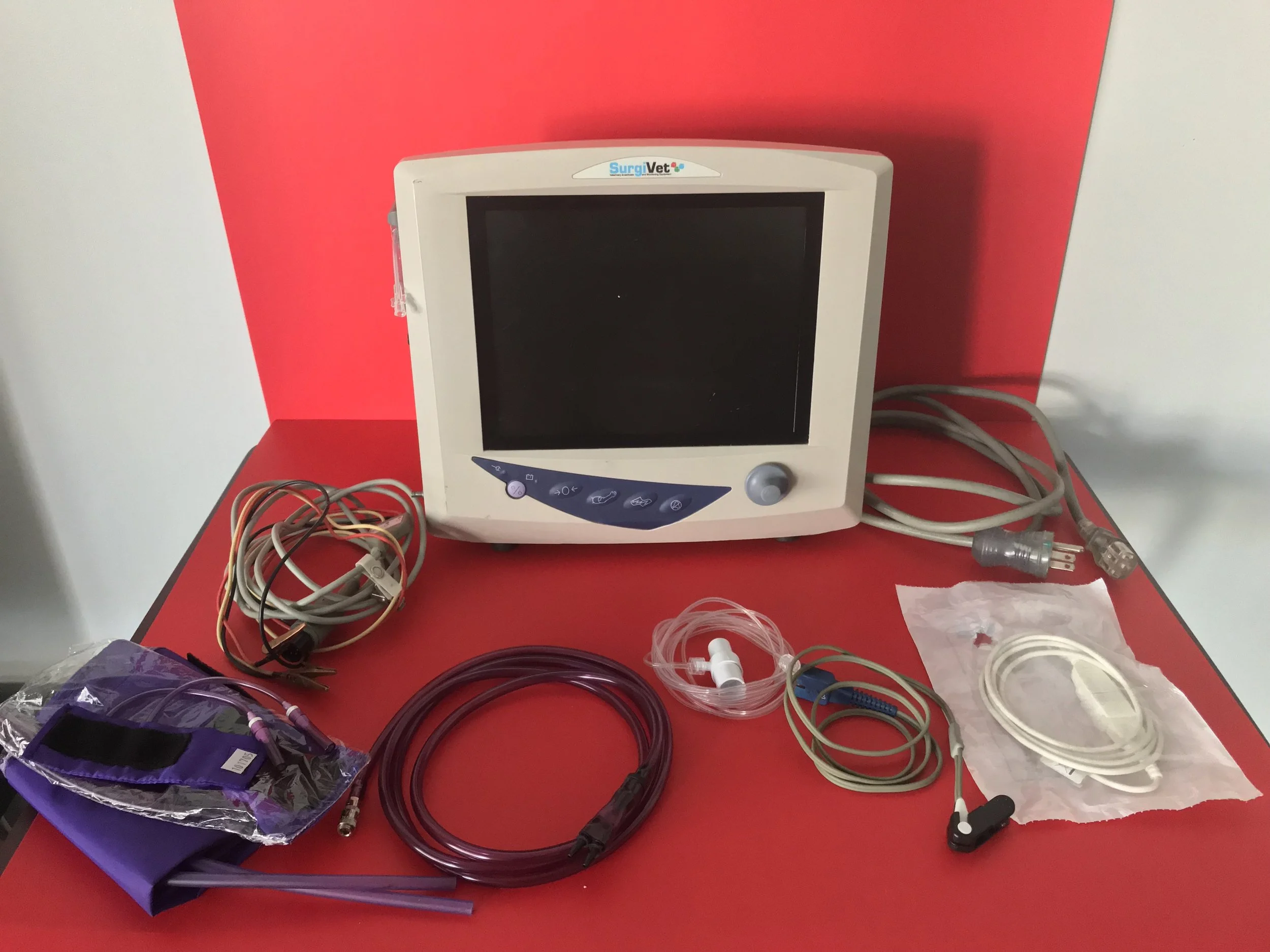 SOLD $2000 SOLD S#145 SurgiVet Advisor Monitor with ECG, SP02, C02 ...