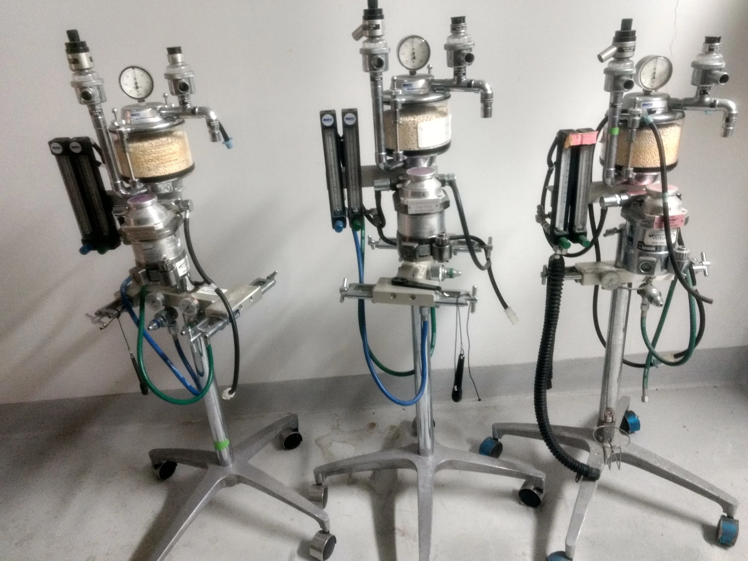 ALL SOLD $1050 SOLD 3 Matrx VMS Anesthesia Machines in CA — Used Vet ...