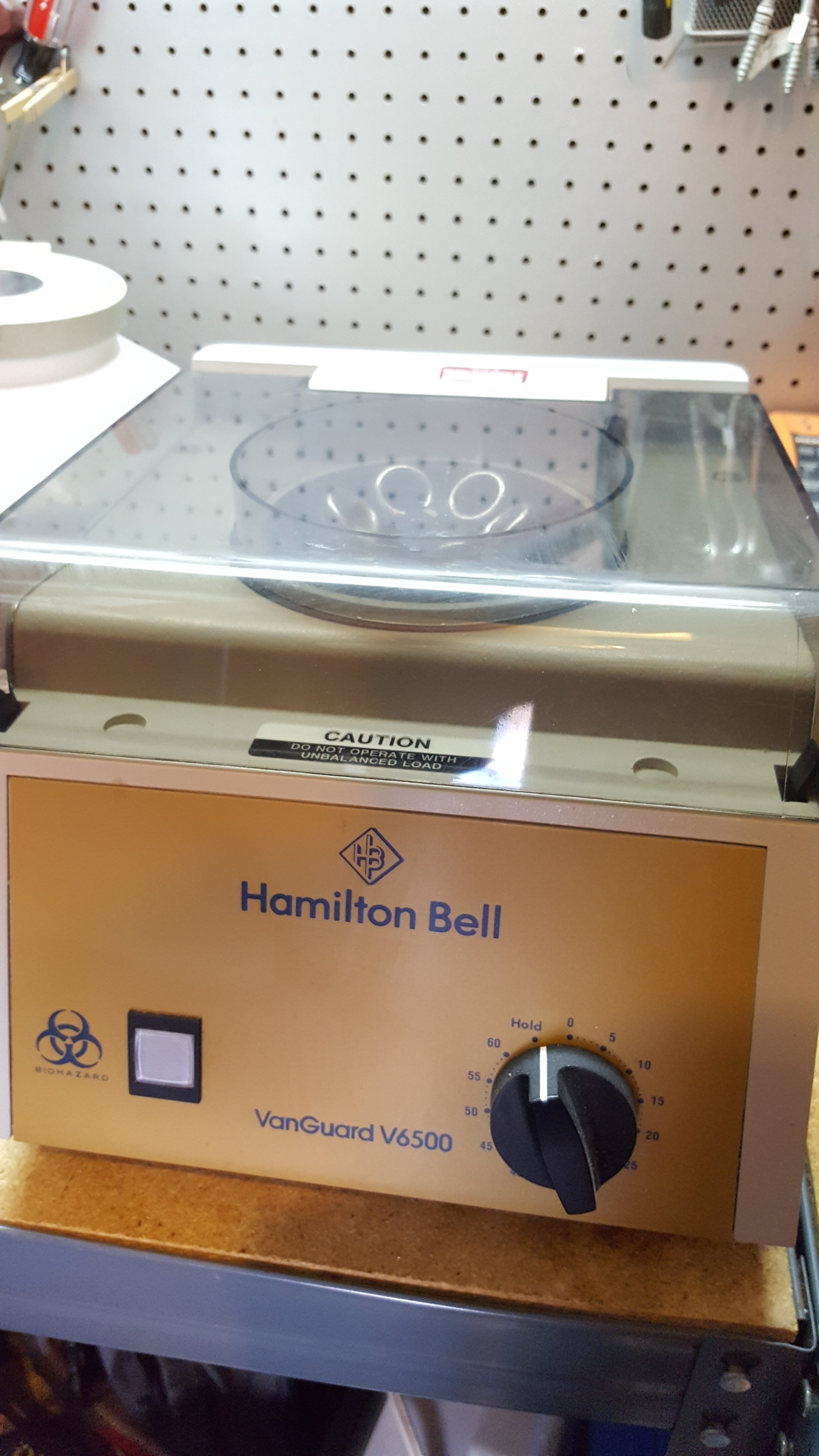 SOLD $ 100.00 - Hamilton Bell Centrifuge — Used Vet Equipment