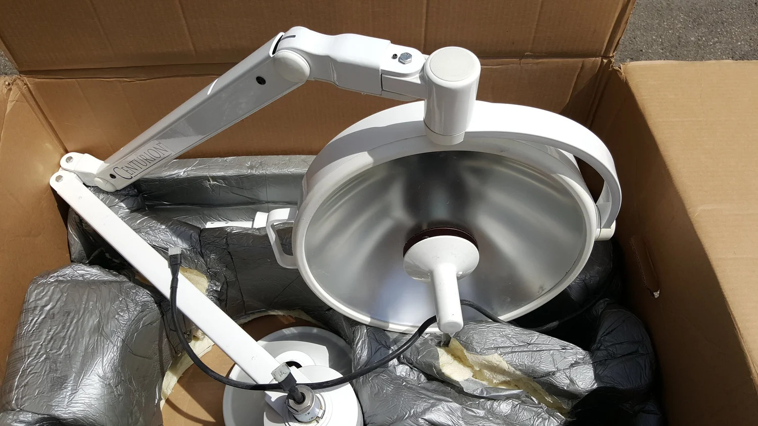 SOLD $299 SOLD Centurion Adjustable Ceiling Surgery Light — Used Vet ...