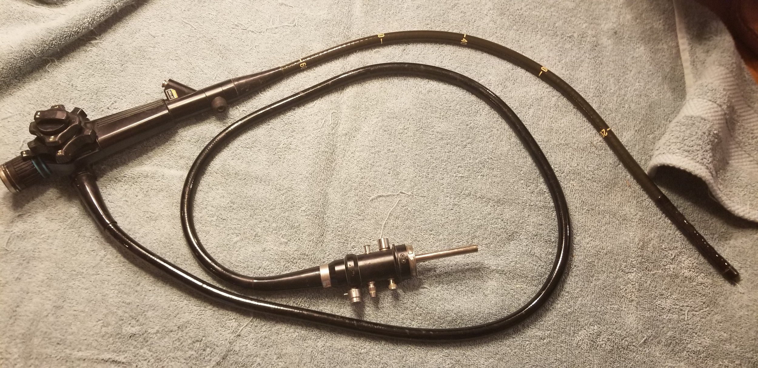 SOLD $550 SOLD 1999 Olympus Endoscope with Light Source — Used Vet ...