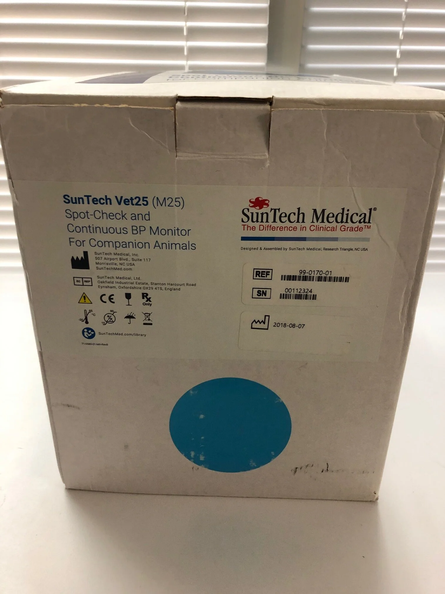 SOLD $825 SOLD 2018 Suntech Vet 25 BP Monitor — Used Vet Equipment