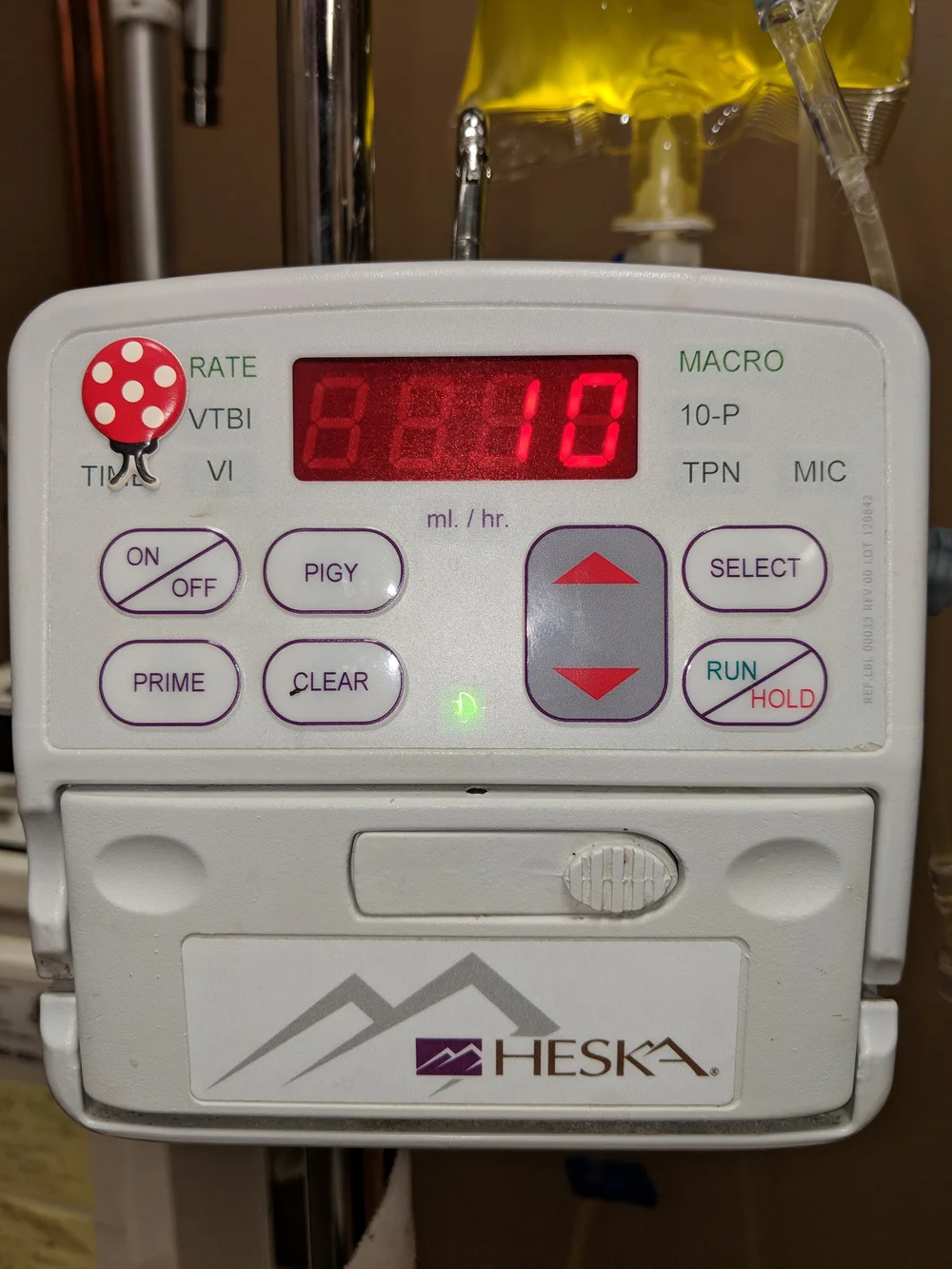 SOLD $300 SOLD 2015? Heska IV Pump in Lancaster, Ohio — Used Vet Equipment