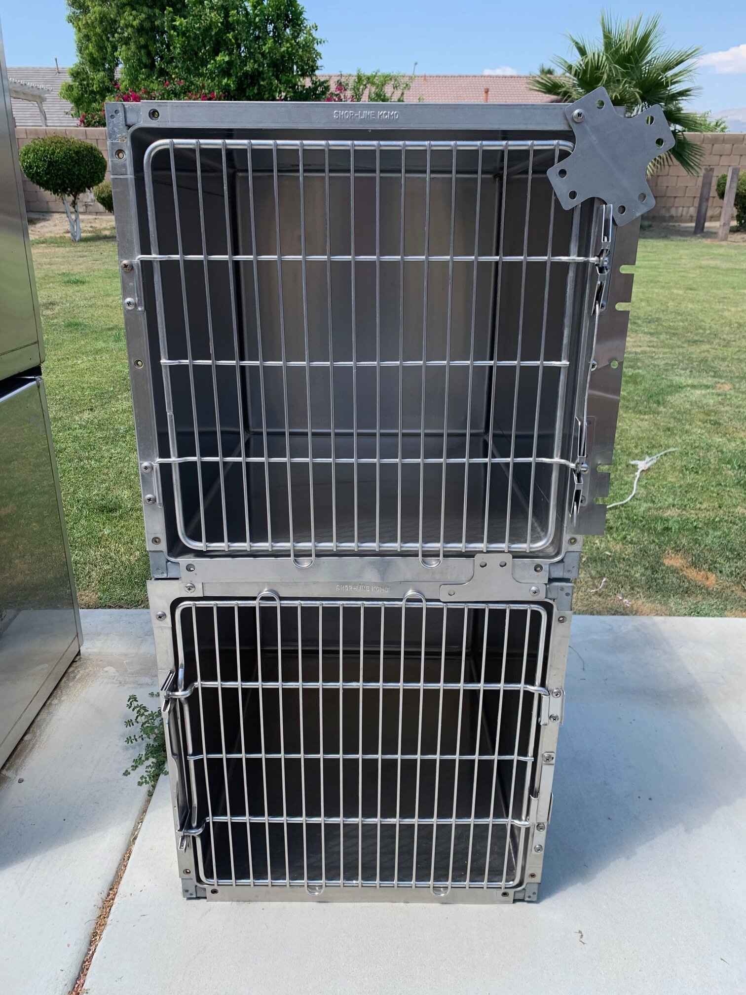 SOLD SOLD 6 individual Shor-Line stainless steel cages - LOCAL PICK UP ...