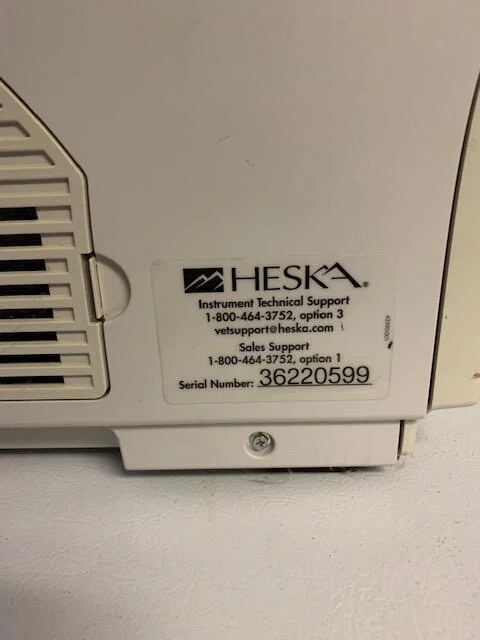 SOLD $1500 SOLD 2013 Heska Element DC (Dri-Chem) Vet Analyzer — Used ...