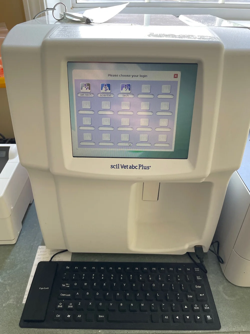 2016 Scil Vet abc Plus Hematology analyzer in Indiana — Used Vet Equipment