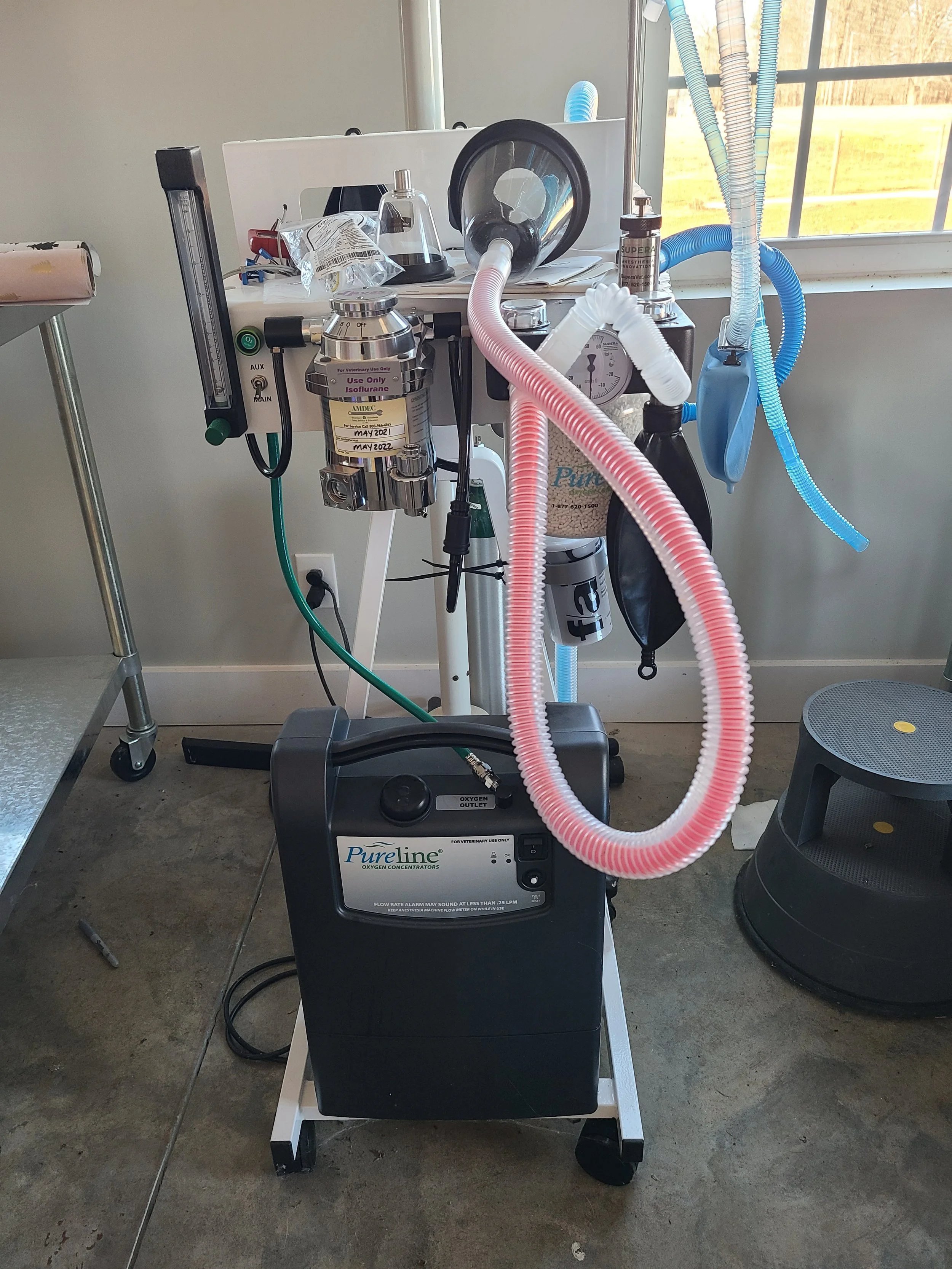 SOLD $4300 SOLD Like New 2021 Gas Anesthesia Machine with Oxygen ...