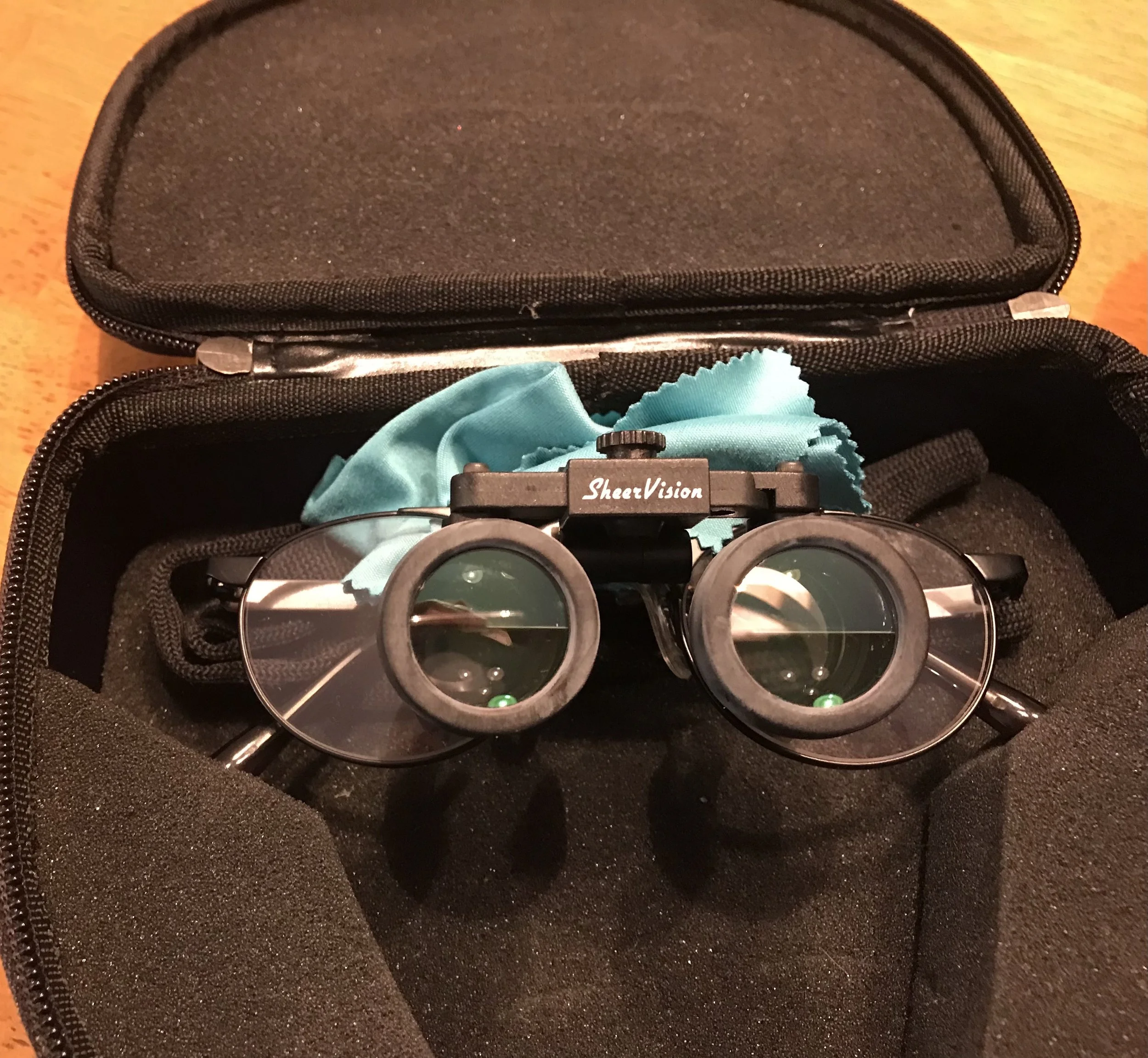 SOLD $465 SOLD Sheer Vision Surgical Loupes with Light — Used Vet Equipment