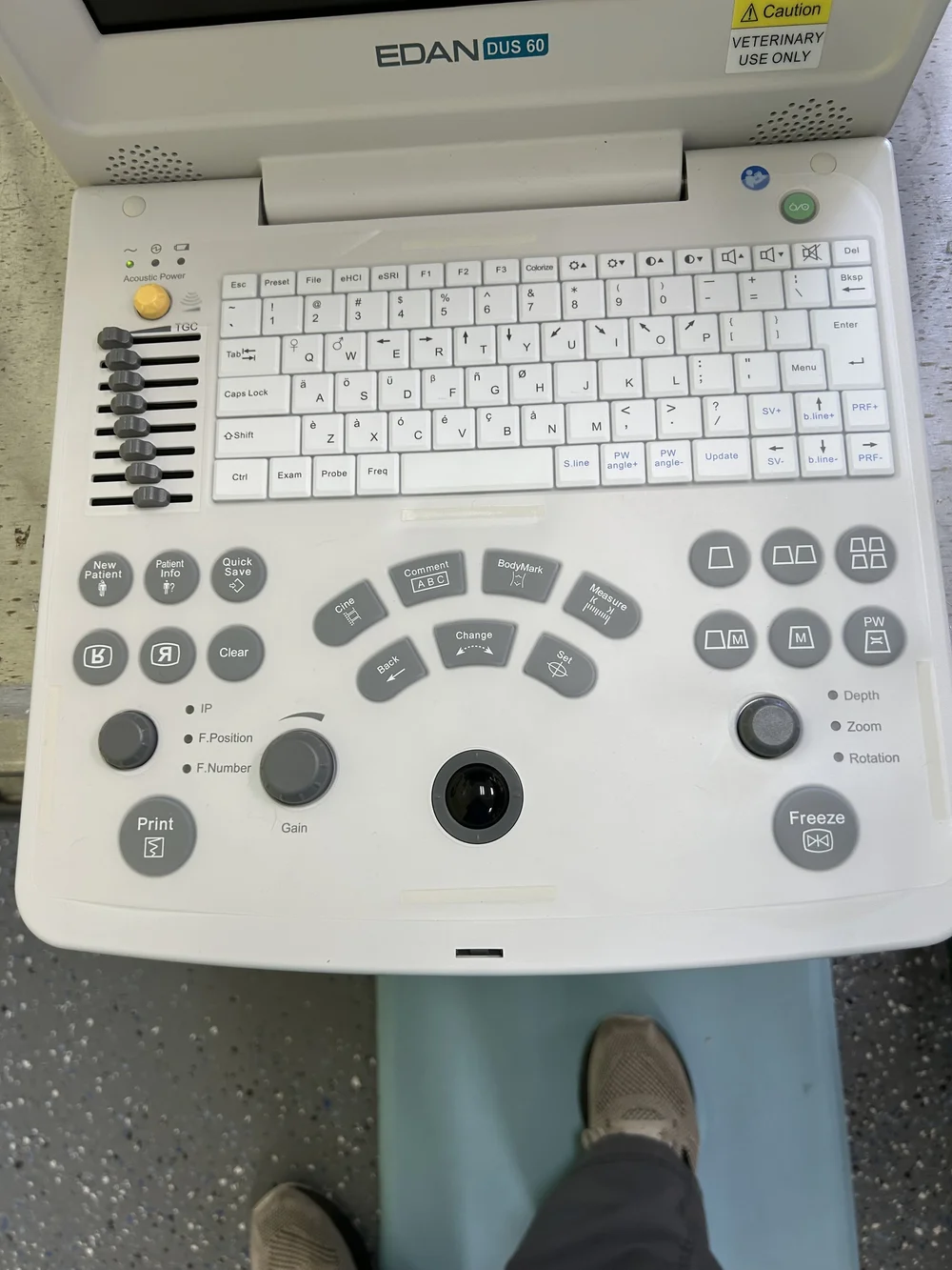 SOLD $3580 SOLD 2020 EDAN DUS 60 VET ULTRASOUND — Used Vet Equipment