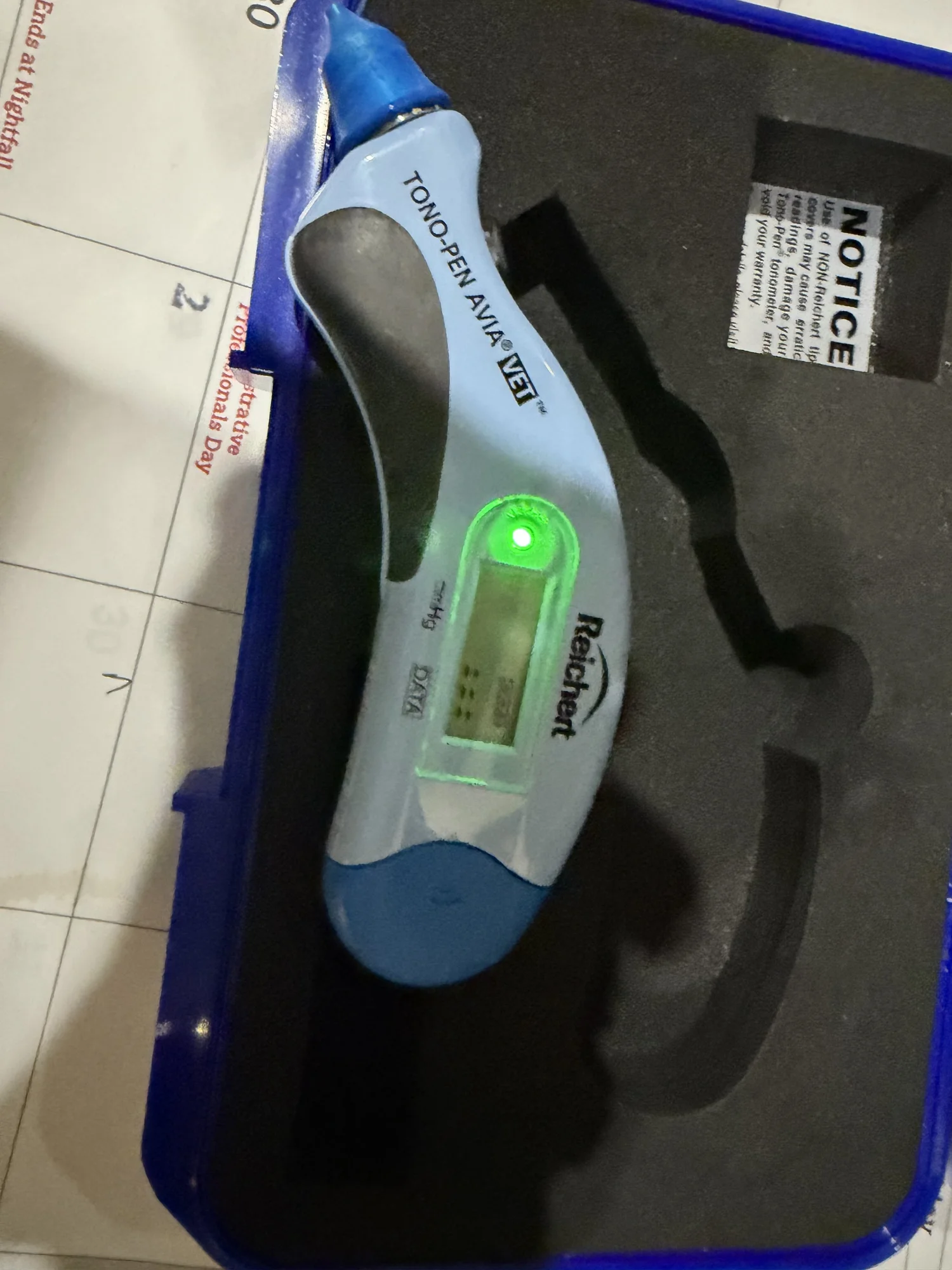 2021 Avia Vet Tono-Pen — Used Vet Equipment