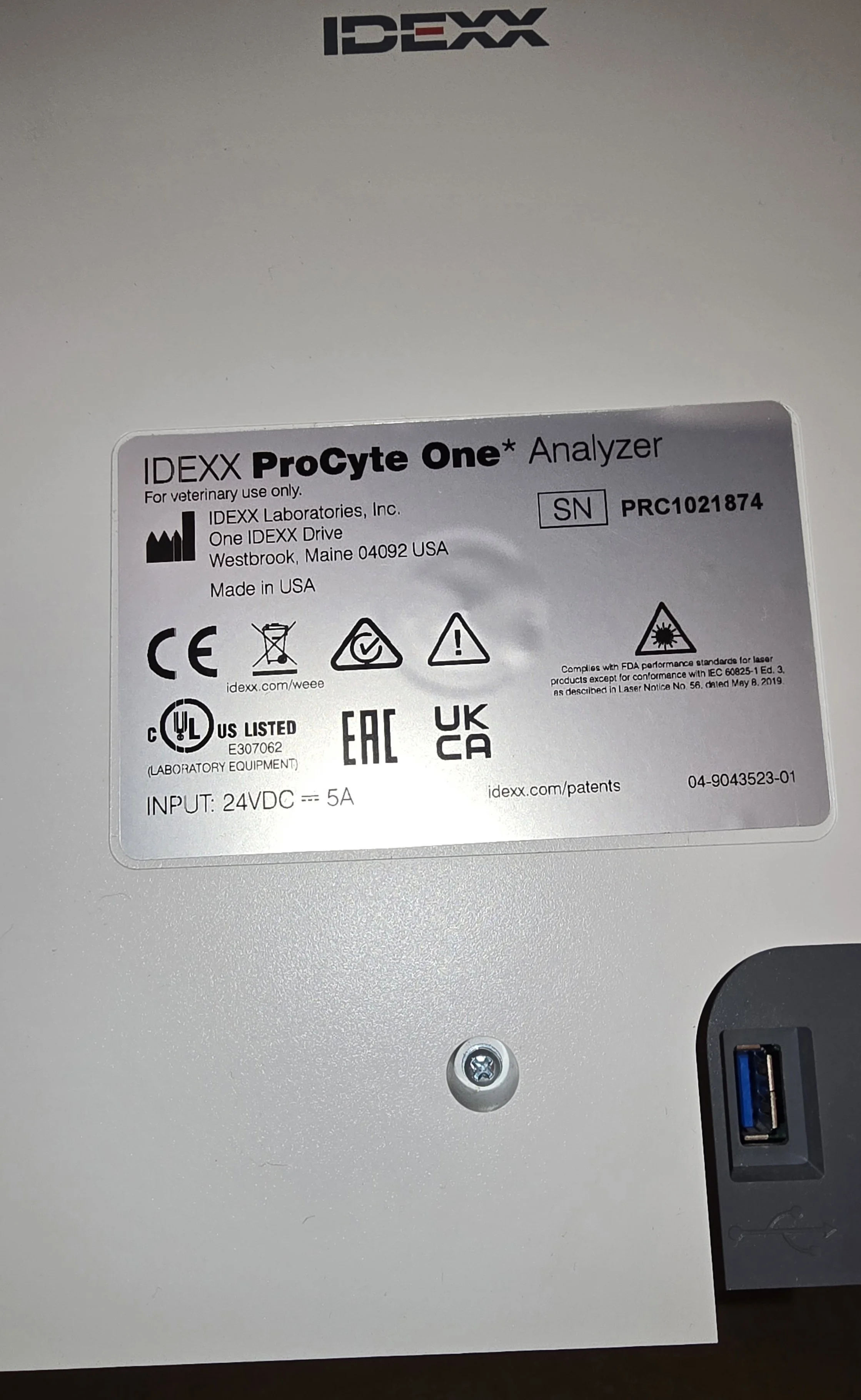 Idexx — Used Vet Equipment