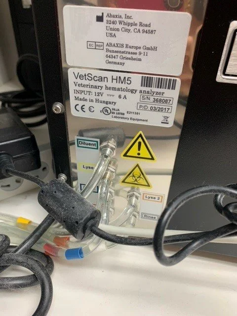 2017 - Abaxis VetScan HM5 — Used Vet Equipment