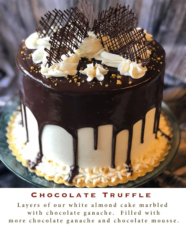 Fancy Layer Cakes — Midnight Sun Cakery/ Wedding Cakes