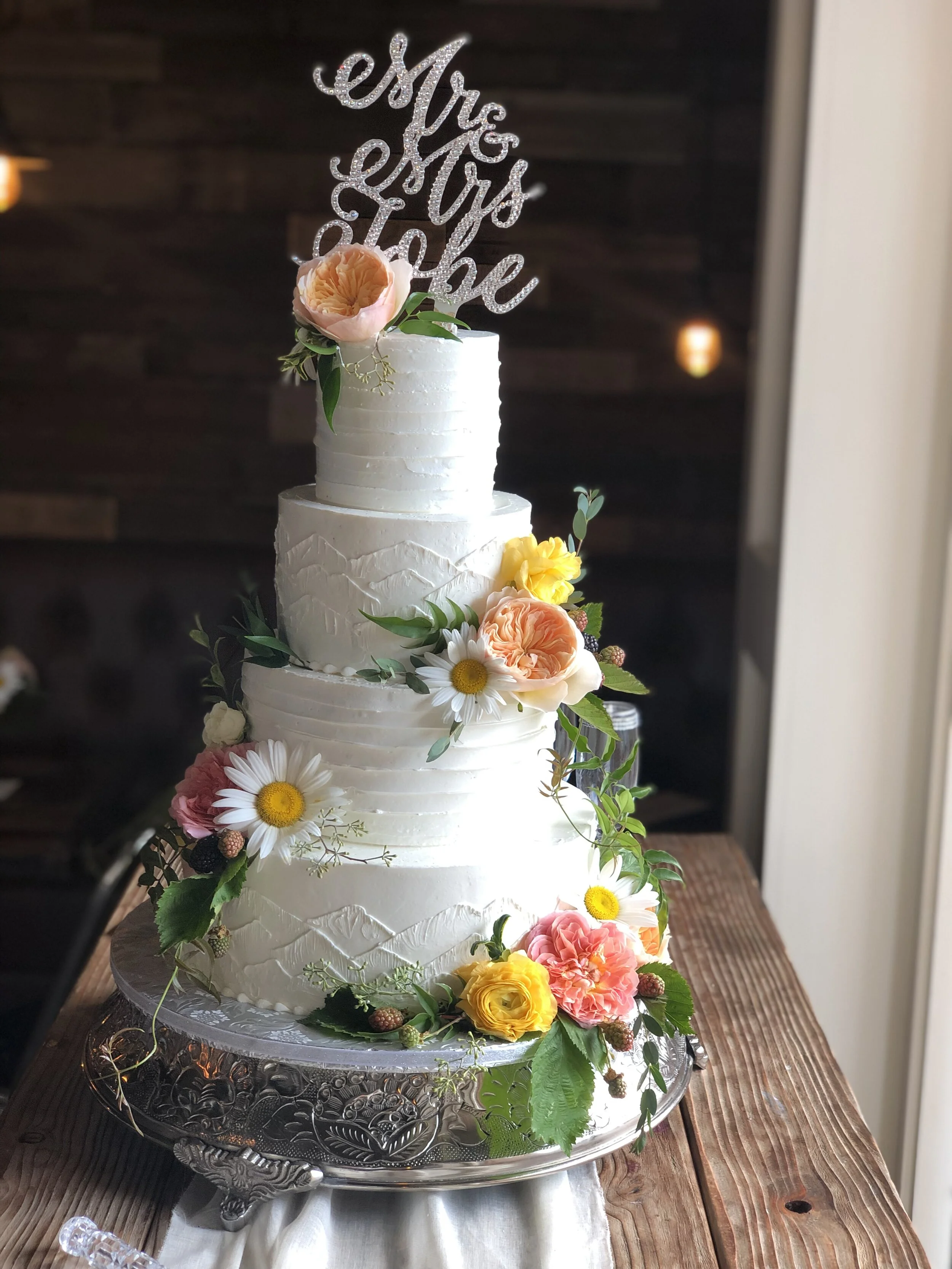MNSC - Wedding Cakes — Midnight Sun Cakery/ Wedding Cakes