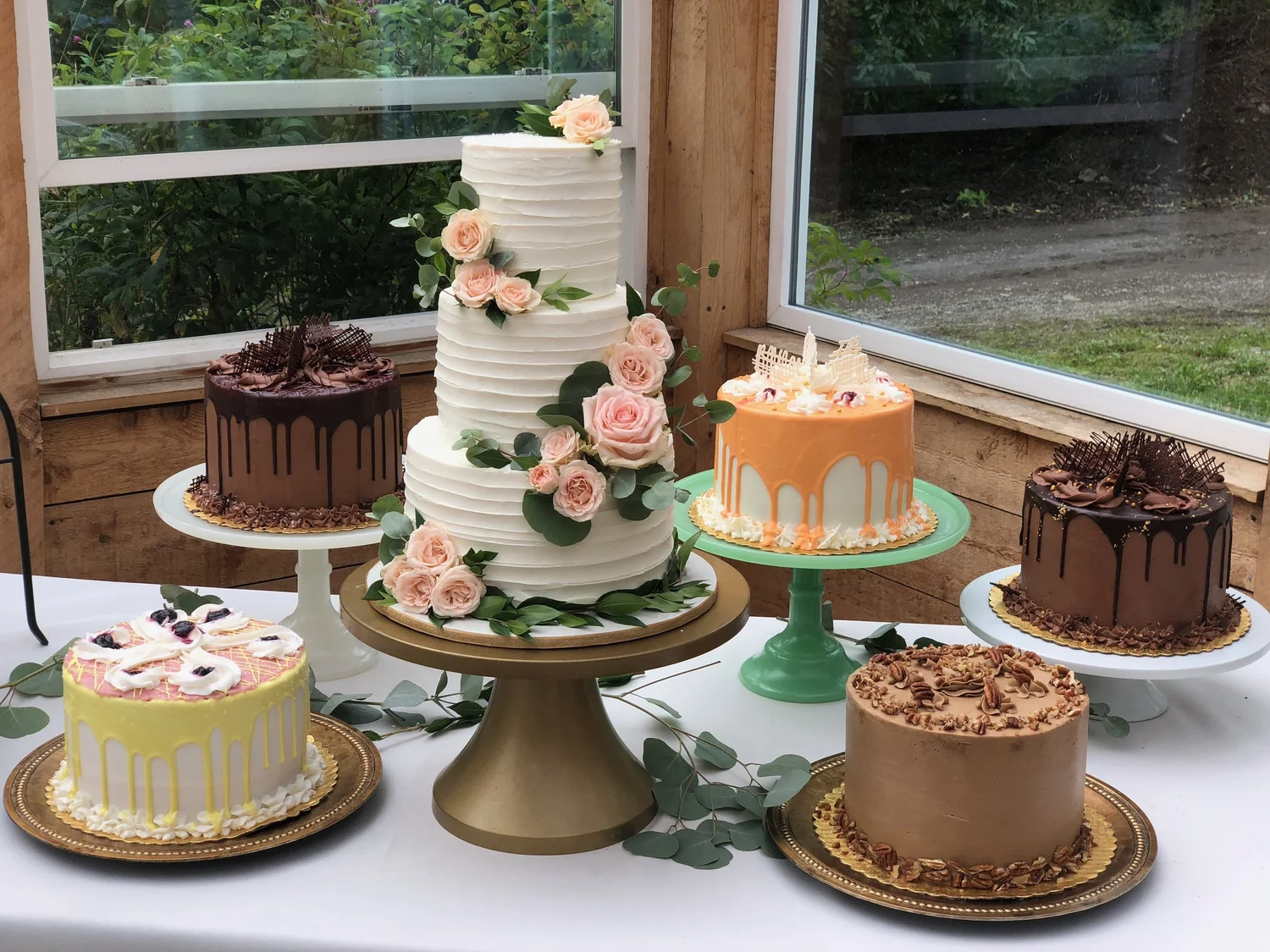 Dessert Bar Wedding — Midnight Sun Cakery/ Wedding Cakes