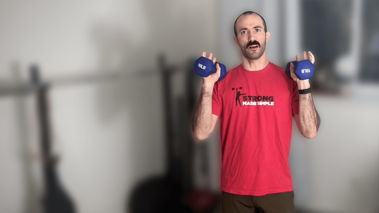 How To Do Dumbbell Swings With Small Dumbbells — Strong Made Simple ...