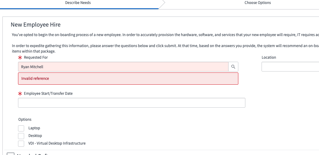 ServiceNoW | Employee Portal — elsida-k