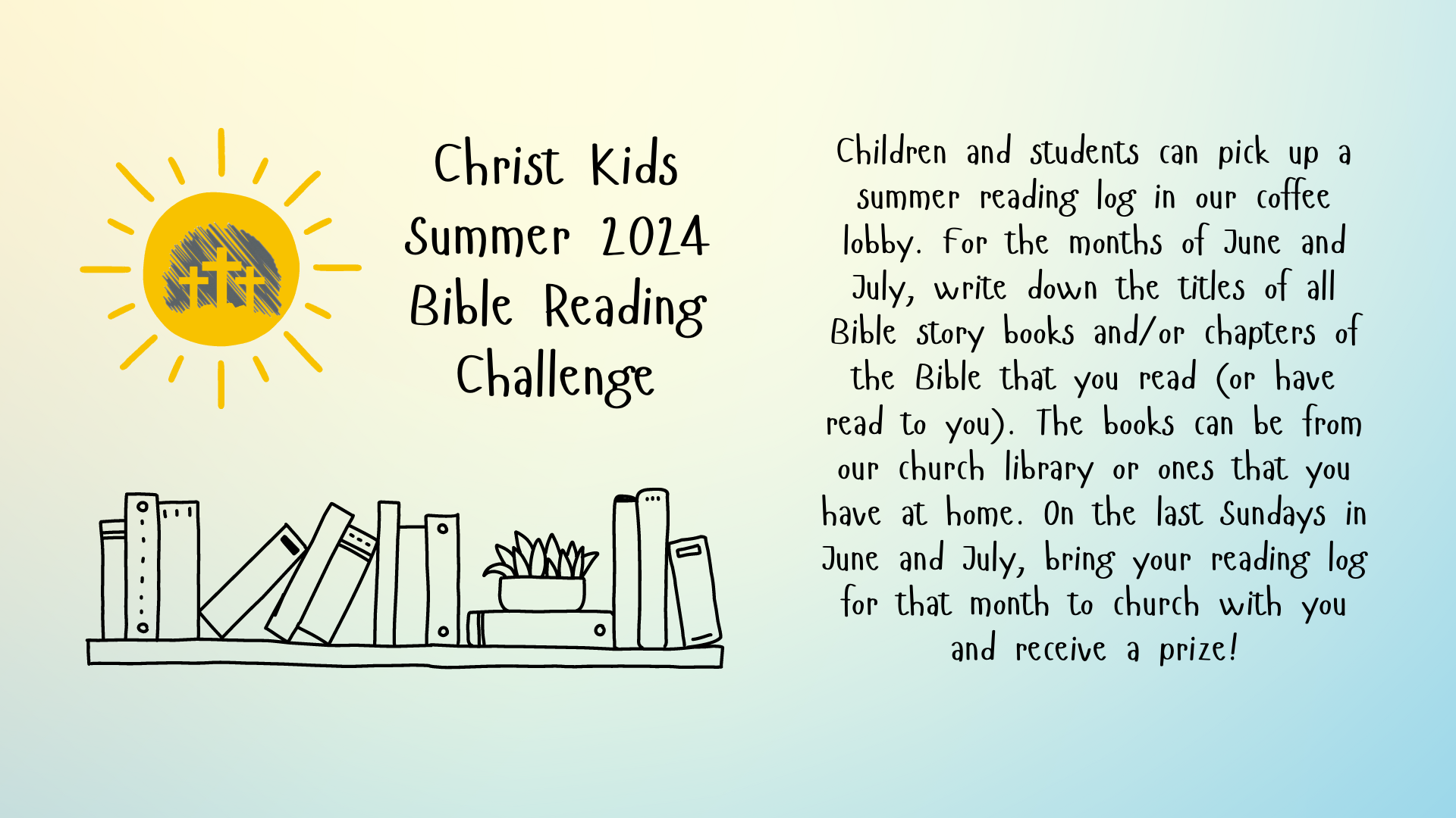 Bible Reading Challenge — Christ Lutheran Church
