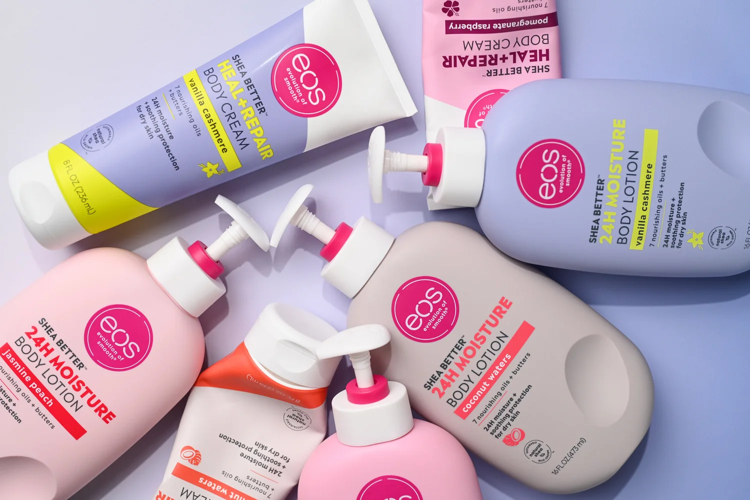 Eos Hand Lotion Flavors