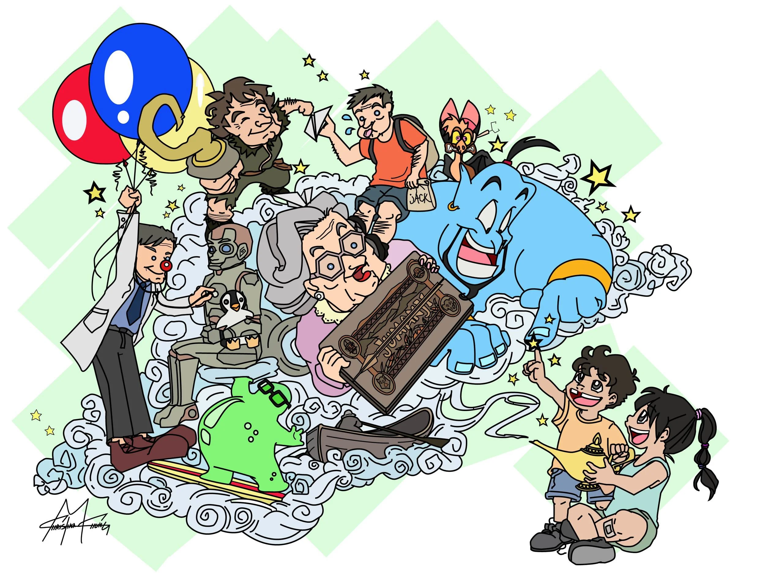 Robin Williams Aladdin Rip