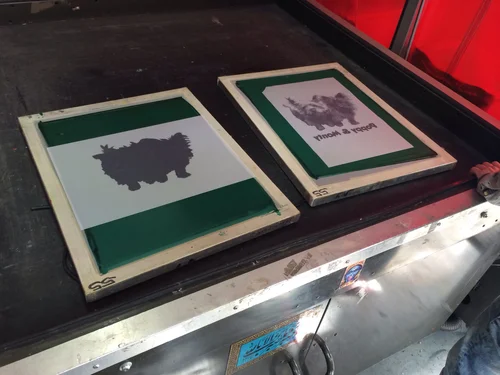 Poppy & Monty - My First Screenprints! — Jesse Waugh