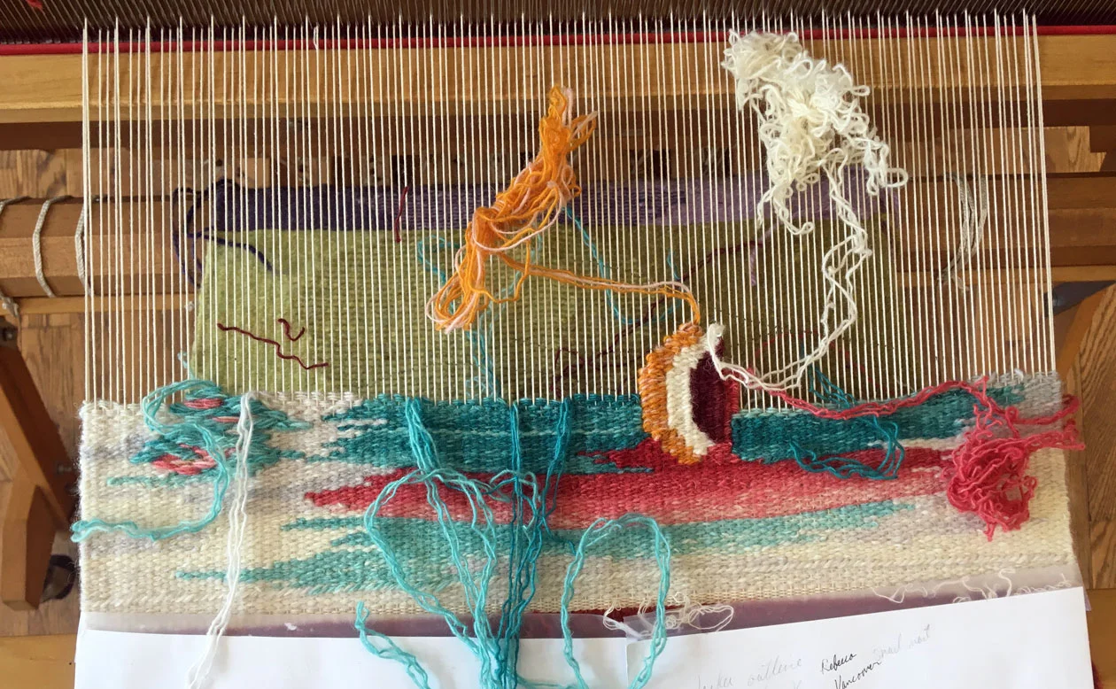 Tiny tapestry landscapes of Penland — Rebecca Mezoff