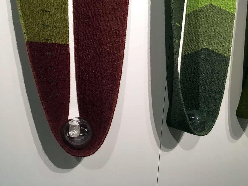 "In tapestry you only ever have two choices." Susan Iverson and ...